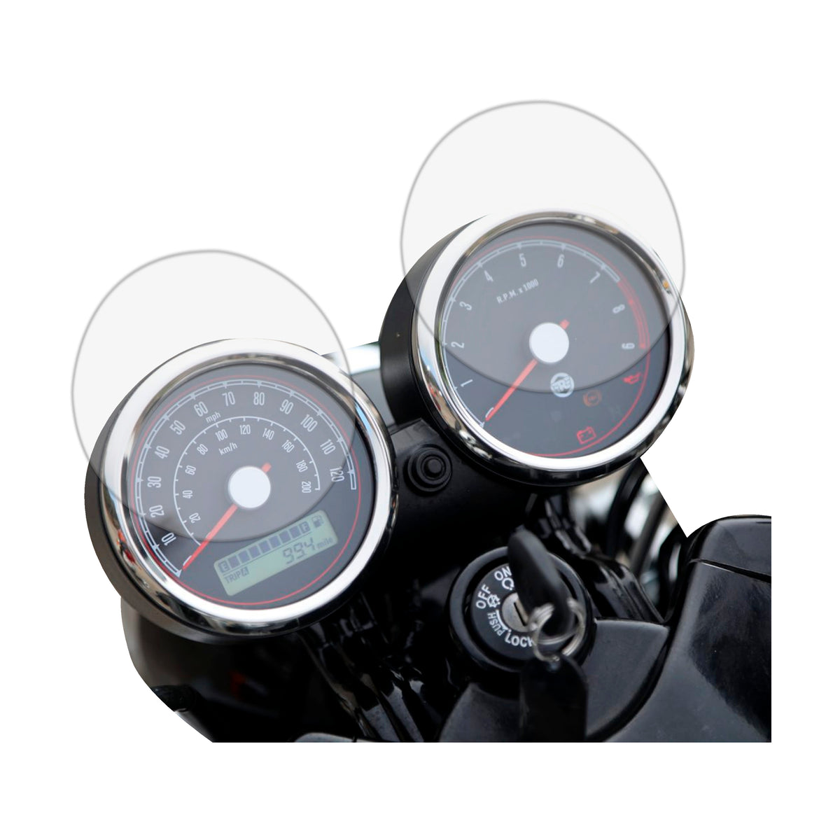 Speedometer Screen Protector For Royal Enfield Interceptor 650 – R J ...