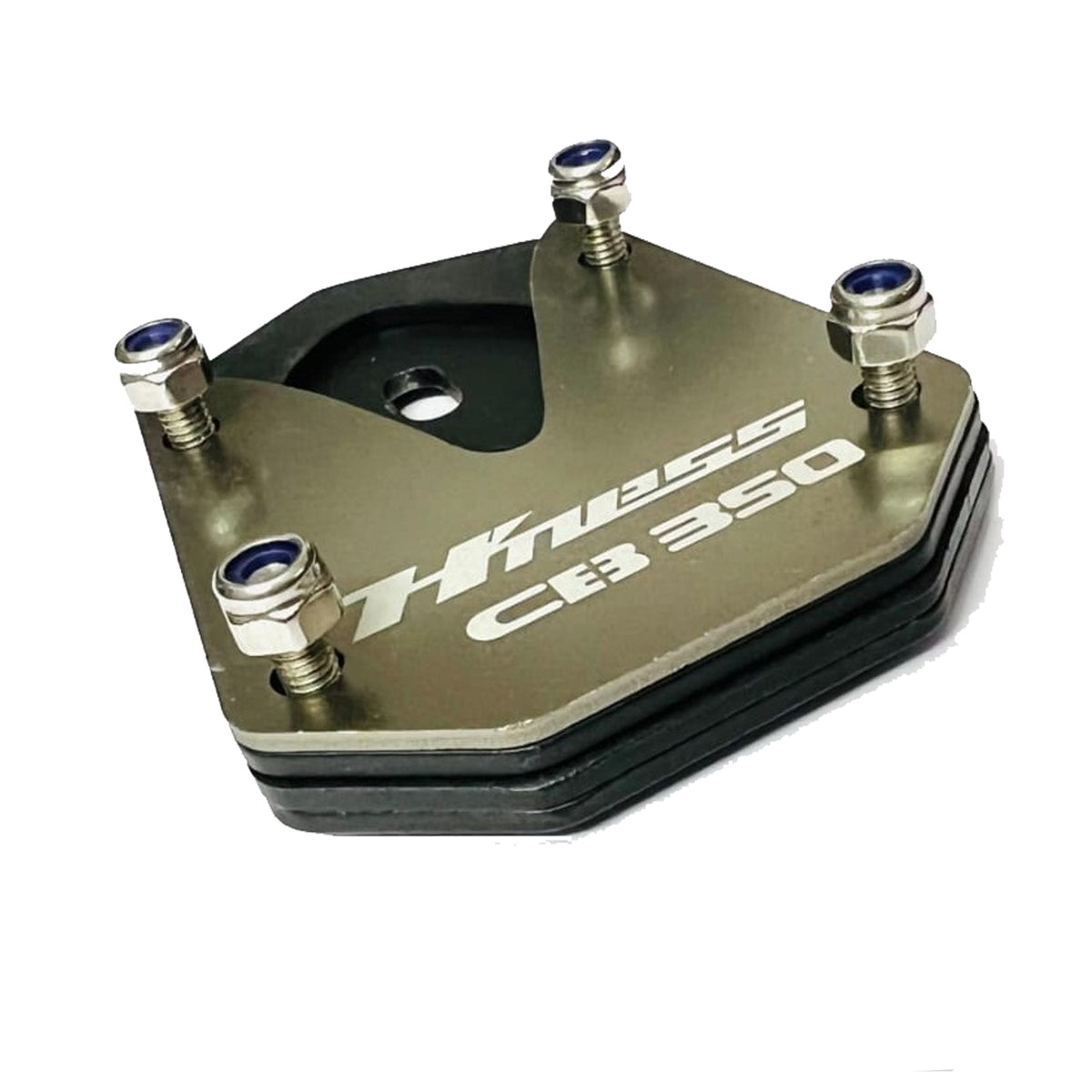 Premium Stainless Steel Side Stand Extender Base For Honda Hness CB350 ...
